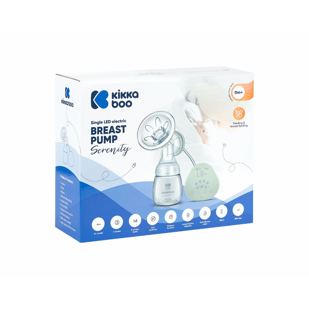 Kikkaboo mellszívó elektromos Led Serenity – Gólyafészek Bababolt